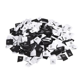 Clothing Sewing Size Label, Embroidered Label for Clothes Garment - Bed ...