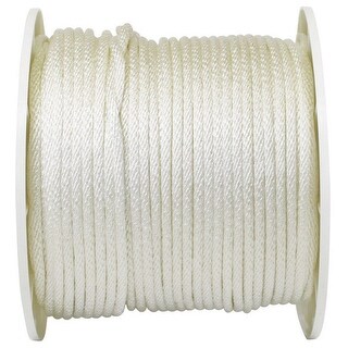 Wellington G1020S0500S Solid Braided Nylon Rope Spool, 5/16" x 500 ...