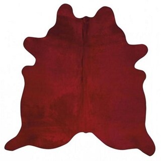 Red cowhide rug - 6x7 - Bed Bath & Beyond - 32646032