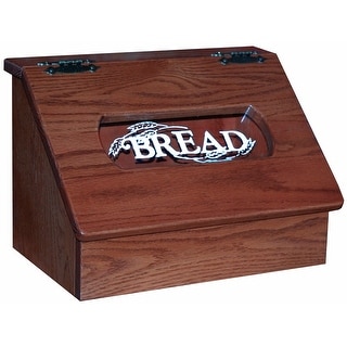 Oak Bread Box - Bed Bath & Beyond - 34412720