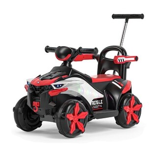 Electric 4-Wheeler Car with Remote Control, Bluetooth & Safety Features ...