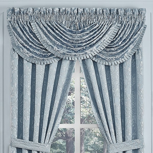 J. Queen New York Malita Window Waterfall Valance - Bed Bath & Beyond ...