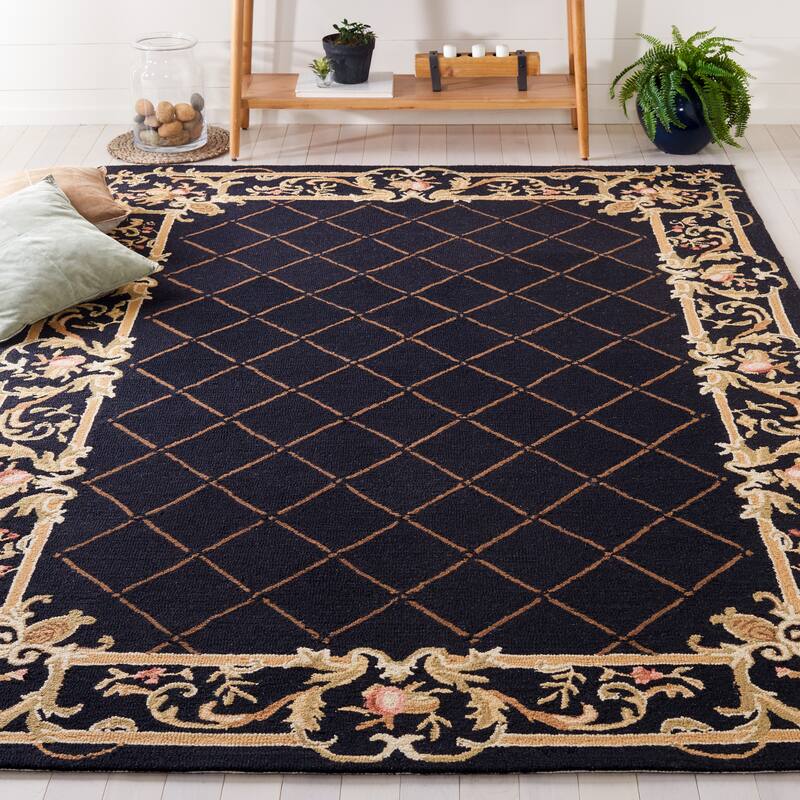 SAFAVIEH Handmade Chelsea Iluminada French Country Wool Rug - Overstock ...