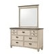 Roseanne 5 Piece Cream Brown Panel Bedroom Set - Bed Bath & Beyond ...