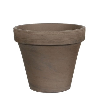Stan Large Terracotta Grey Basalt Pot-A - Grey - Bed Bath & Beyond ...