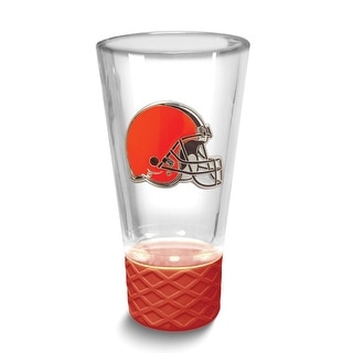 NFL Cleveland Browns Collectors 4 Oz. Shot Glass with Silicone Base ...