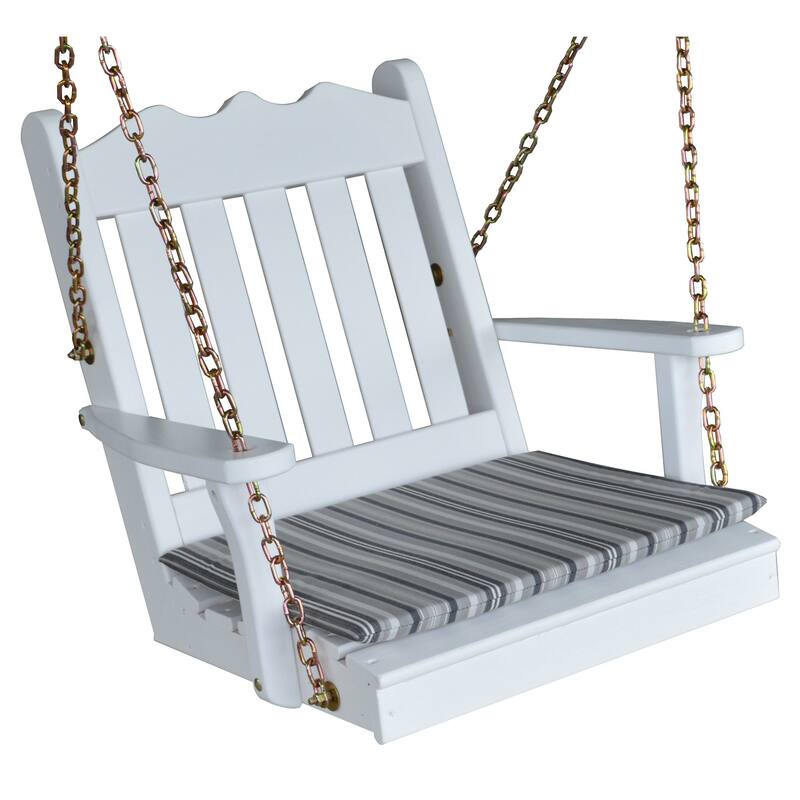 Pine 2' Royal English Chair Swing - Overstock - 32695656