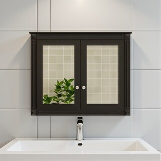 36'' x 28'' Medicine Cabinet,Wall Mounted Bathroom Storage Cabinet ...