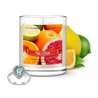Energizing Aromatherapy Jewelry Candle - Ring Size 5 - Bed Bath ...