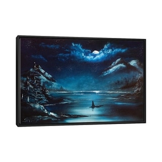 iCanvas "Orca" by Simon Hackney Framed Canvas Print - Bed Bath & Beyond ...