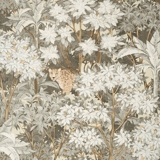 Fine Decor Kamali Neutral Leopard Trees Wallpaper - Bed Bath & Beyond ...