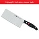 ZWILLING TWIN Signature Chinese Chef Knife, Chinese Cleaver Knife, 7 ...