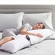 Sunbeam 2 Piece 54in Heated Body Pillow with Temperature Controller ...