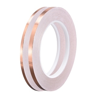 Single-Sided Conductive Tape Copper Foil Tape 4mm/6mm x 30m/98.4ft 2pcs ...