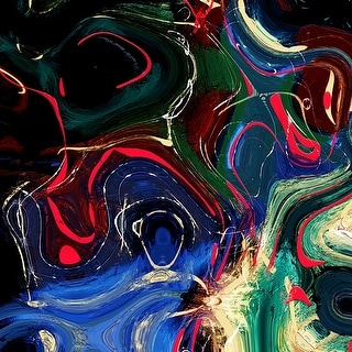 Fine Art Studio "Abstract 625" by R Bolokofsky Gallery Wrap Canvas ...