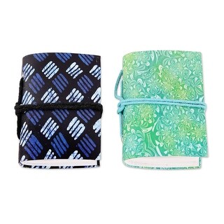 Novica Handmade Modern Fusion Paper Mini-Journals (Set Of 2) - Bed Bath ...