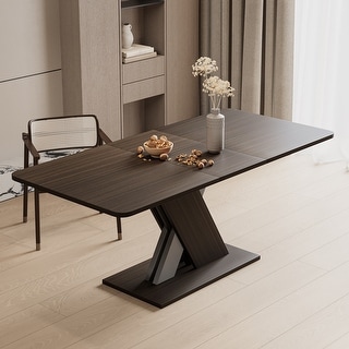 Multifunctional Extendable Console Table Rectangular Functional Dining ...