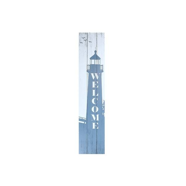IH Casa Decor Mdf Wall Plaque Welcome Lighthouse - Bed Bath & Beyond ...