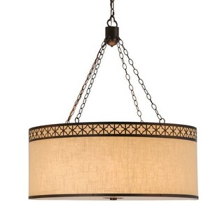Meyda Tiffany 128049 Cilindro 8 Light 36" Wide Suspension Pendant - Bed ...