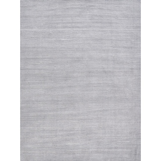 EXQUISITE RUGS Palazzo Hand-loomed Wool/Bamboo Silk Aqua Area Rug ...