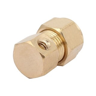 180 Degree Brass Nozzle Adapter Terminal Double Spray for 9.52mm 3/8 ...