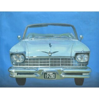 Classic Car Gallery Wrap For Wall Decor - 40x40x2 inches - On Sale ...