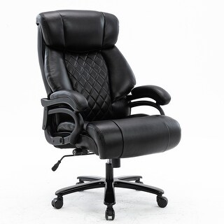 Heavy Duty Metal Base Computer Chair Ergonomic Design for Back Pain ...