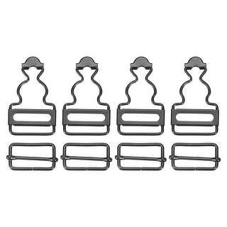 Overall Buckles, 4 Sets Metal Suspender Replacement Buckles - Bed Bath ...
