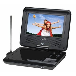 Supersonic 7" Widescreen Portable DVD Player with 270 Degree Swivel ...