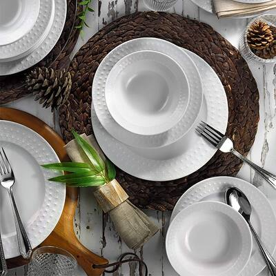 Ivy 16 Pieces Dinnerware Set - Overstock - 38164663