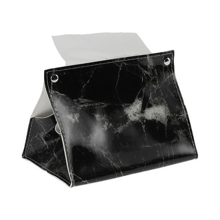 1 Pcs Portable Marble Pattern Tissue Box Cover for Living Room Table ...