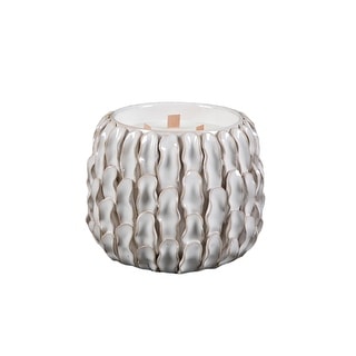 7in 3D Ceramic WW Bumpy Candle - Gardenia Blossom 32 oz - Bed Bath ...