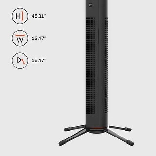 Sharper Image AXIS 42 Airbar Tower Fan with Remote Control - Bed Bath ...