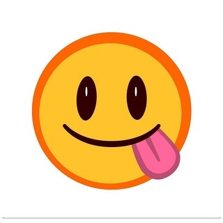 Silly Emoji With Tongue To The Side - Multi - Bed Bath & Beyond - 16798869