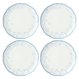 Lenox Butterfly Meadow Cottage Dinner Plates, Set of 4 Multi - Bed Bath ...