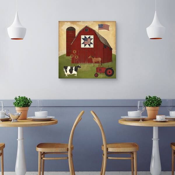 Americana Barn by Beth Albert Canvas Art Print - Bed Bath & Beyond ...