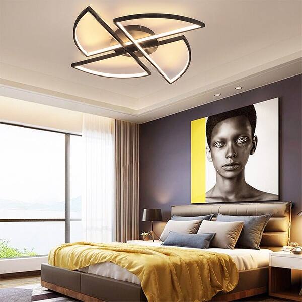 Modern Design LED Chandelier Ceiling Light Bedroom Lighting Fixture ...