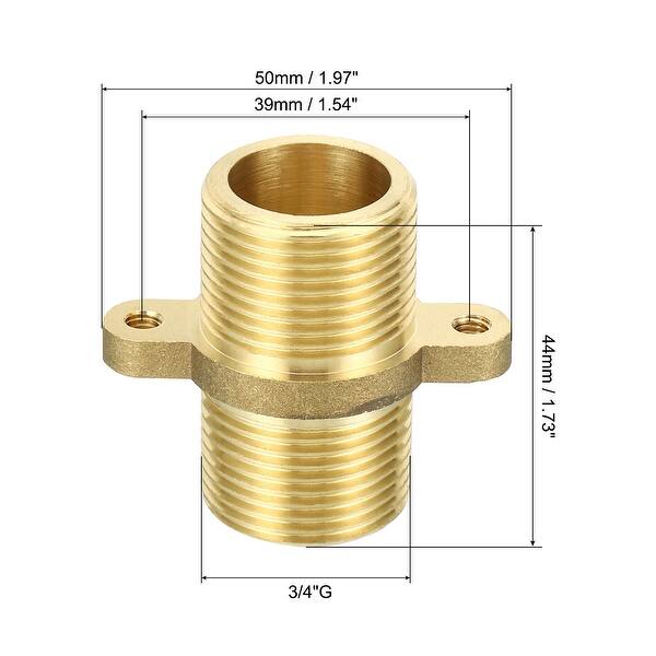 Brass Compression Tube Fitting, Drop Ear Thread Fitting Pipe Fitting ...