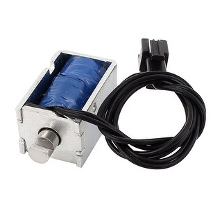 DC 12V 53g Pull Open Frame Solenoid Electromagnet Electric Magnet ...
