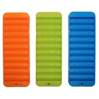 Narrow Ice Stick Cube Tray with Cover - Create 10 Long Cubes Perfect ...