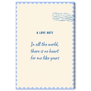 Singular Heart Art Print Posters Canvas Print by Art Remedy - Bed Bath ...