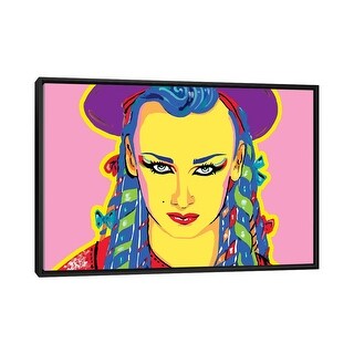iCanvas "Boy George" by Corey Plumlee Framed Canvas Print - Bed Bath ...
