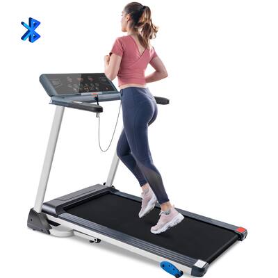 Folding Treadmill Electric Motorized Running Machine with Bluetooth ...