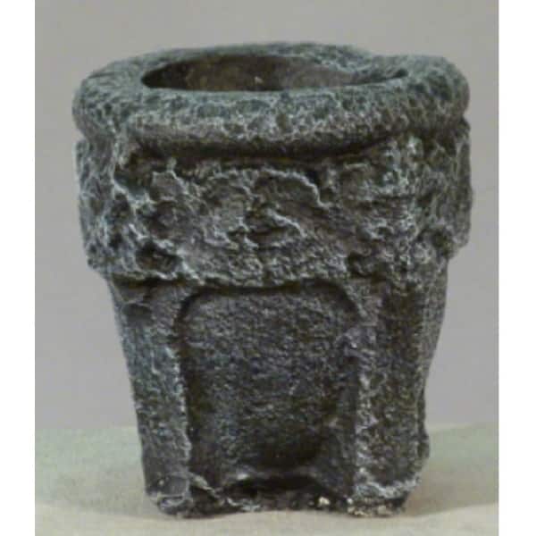 Set of 2 Old Stone Finished Outdoor Garden Urn Planters 25" - Bed Bath ...