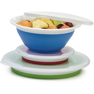Progressive Prepworks Thinstore Collapsible Prep/Storage Bowls with ...