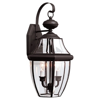 Generation Lighting Lancaster 2 Light 21" Tall Outdoor Wall Sconce ...