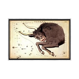 iCanvas "Taurus Constellation ll" by Sidney Hall Framed - Bed Bath ...