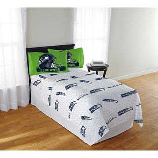 NFL 821 Seahawks Full Sheet Set Monument - Bed Bath & Beyond - 34012400