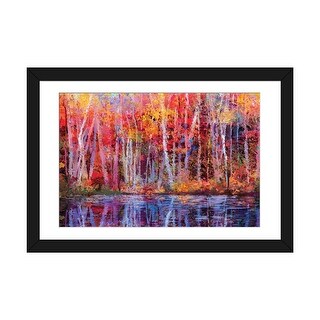 iCanvas "Colorful Autumn Trees IV" by Nongkran ch - Bed Bath & Beyond ...