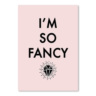 Americanflat Poster Art Print - So Fancy by Annie Bailey - 16"x20 ...
